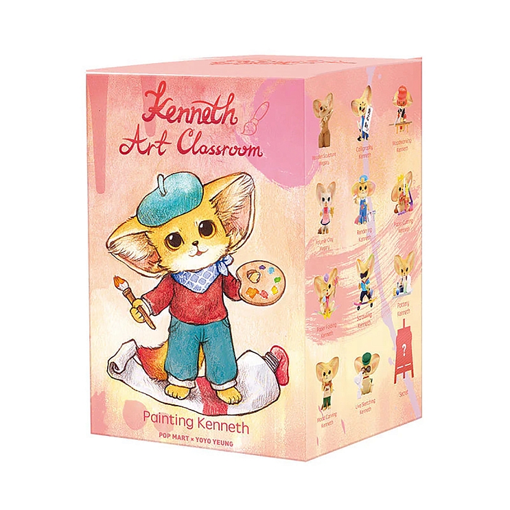 ПОП МАРТ. Коллекционная фигурка Kenneth Art Classroom Series, в ассортименте. POP MART – купить ...