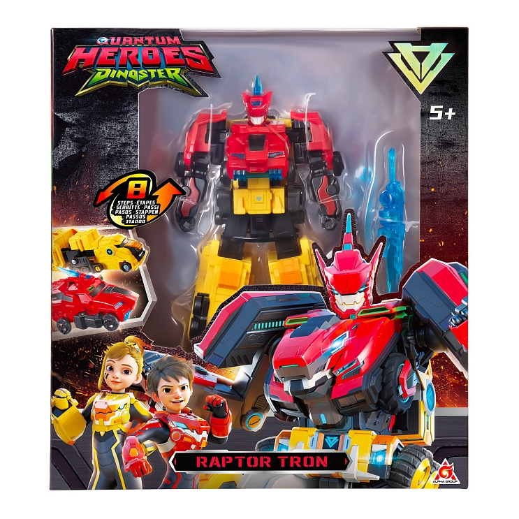 Диностер. Трансформер 2-в-1 Раптор Трон. Dinoster – купить на сайте официального дистрибьютора ...